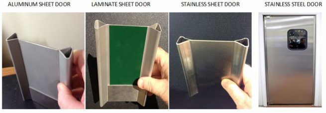 Types of Sheet Doors – Paylon Swinging Doors