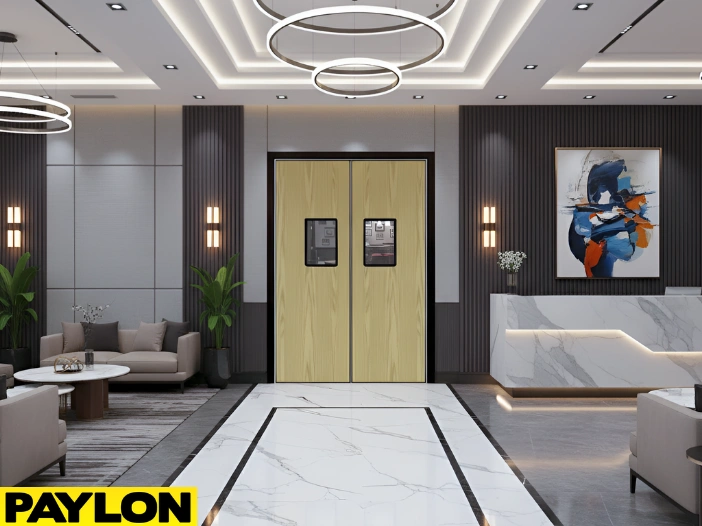 Why Hotel Reception Areas Use Swinging Doors to Control Traffic near ...